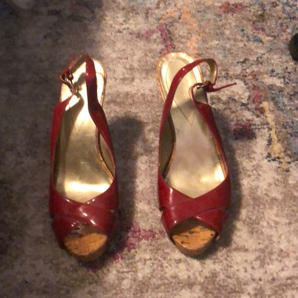 Guess | Shoes | Guess Red High Heels | Poshmark